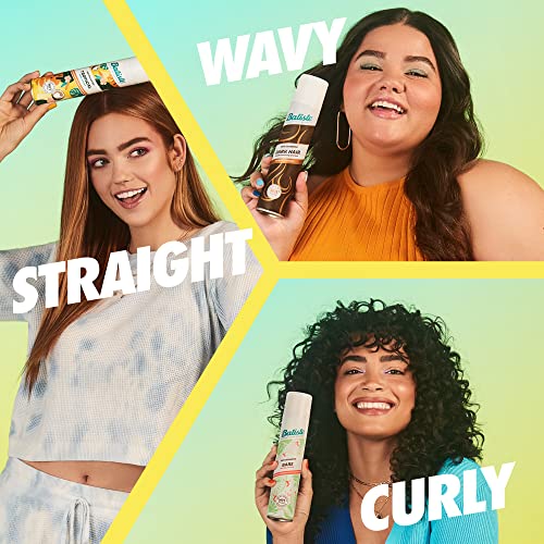 Batiste Dry Shampoo, Tropical Fragrance, Refresh Hair and Absorb Oil Between Washes, Waterless Shampoo for Added Hair Texture and Body, 6.35 OZ Dry Shampoo Bottle