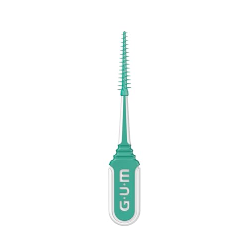 GUM Soft-Picks Comfort Flex, Easy to Use Dental Picks for Teeth Cleaning and Gum Health, Disposable Interdental Brushes with Convenient Carry Case, Dentist Recommended Dental Floss Picks, 80ct