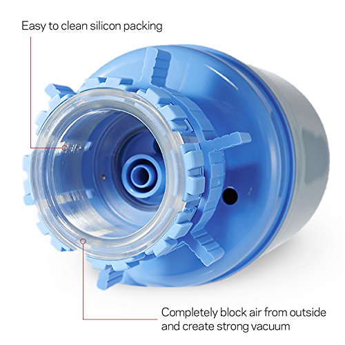 Dolphin Water Pump 8080 - BPA-Free Manual Drinking Water Pump - Fits Most 5-6 Gallon Water Coolers