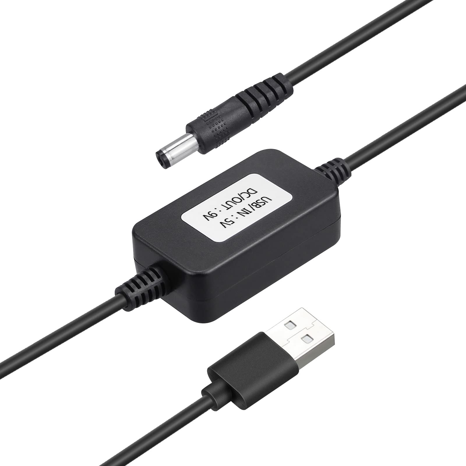 9V Power Cord Compatible with Medela Pump in Style Advanced Breast Pump, USB to DC Adapter Charger Cable