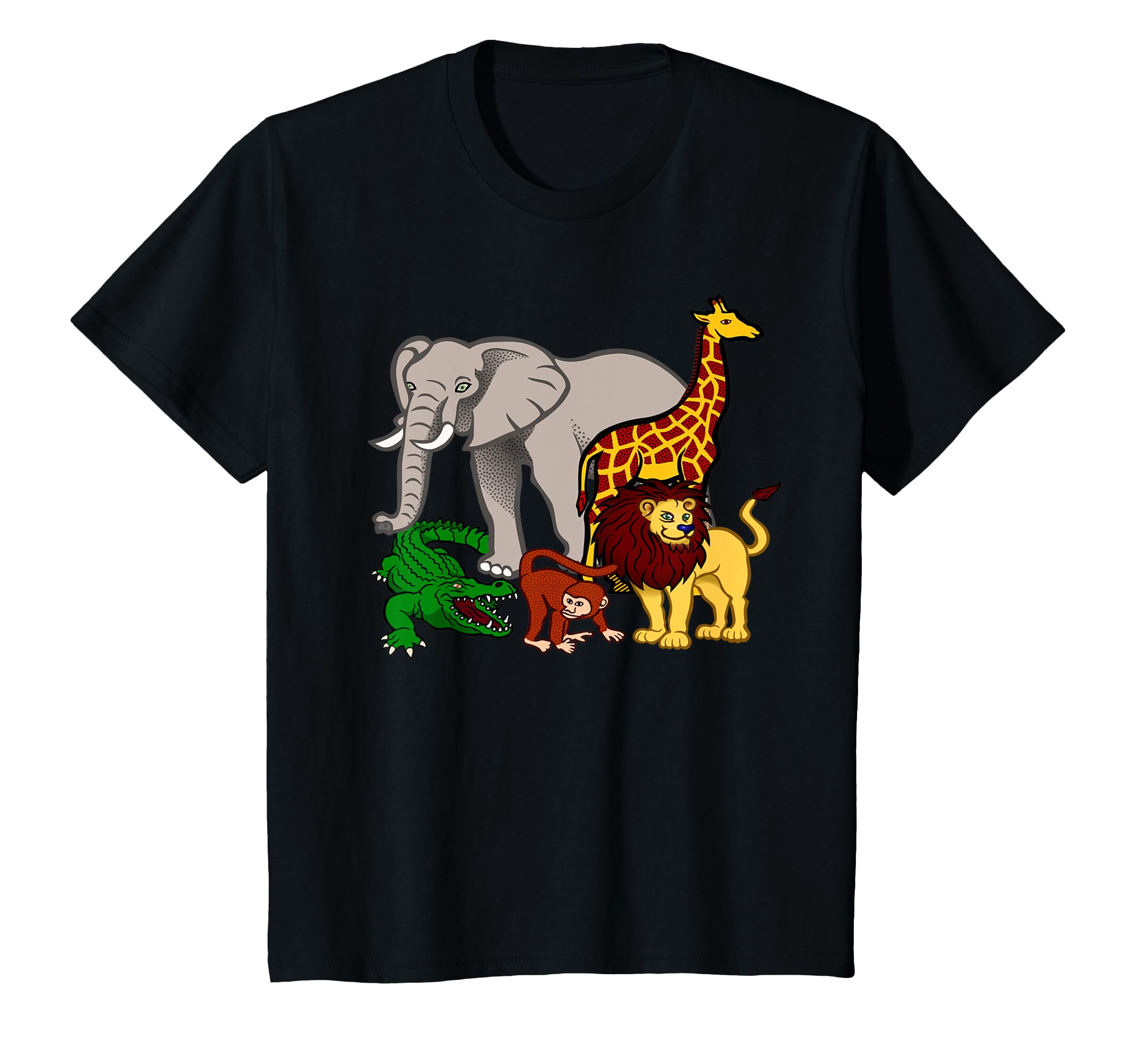 Kids Safari Animal Friends Gift T-Shirt