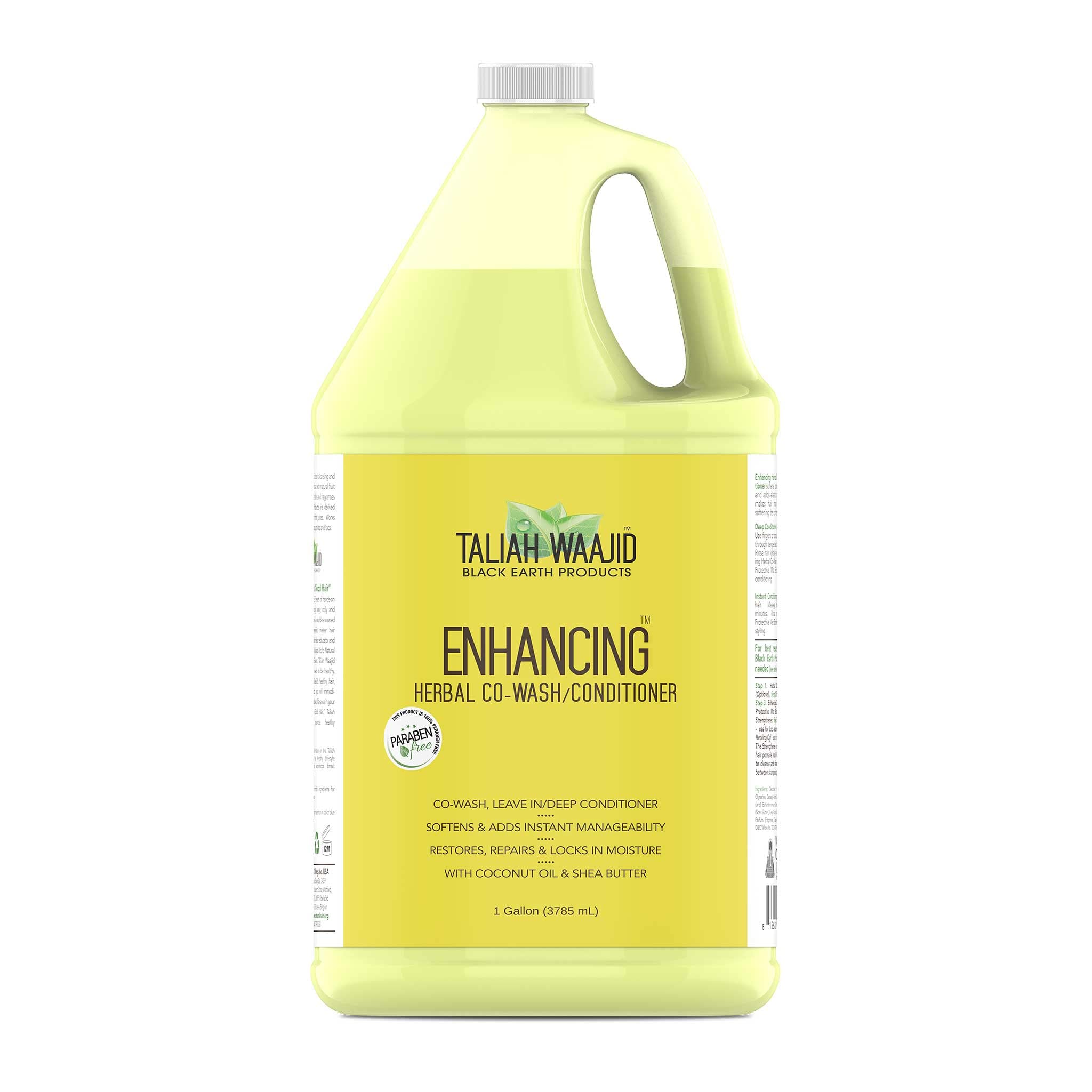 Taliah Waajid Protective Styles Enhancing Herbal Conditioner | Extreme Hold, Smooths & Tames Frizz | No Flaking or Drying - 1 Gallon