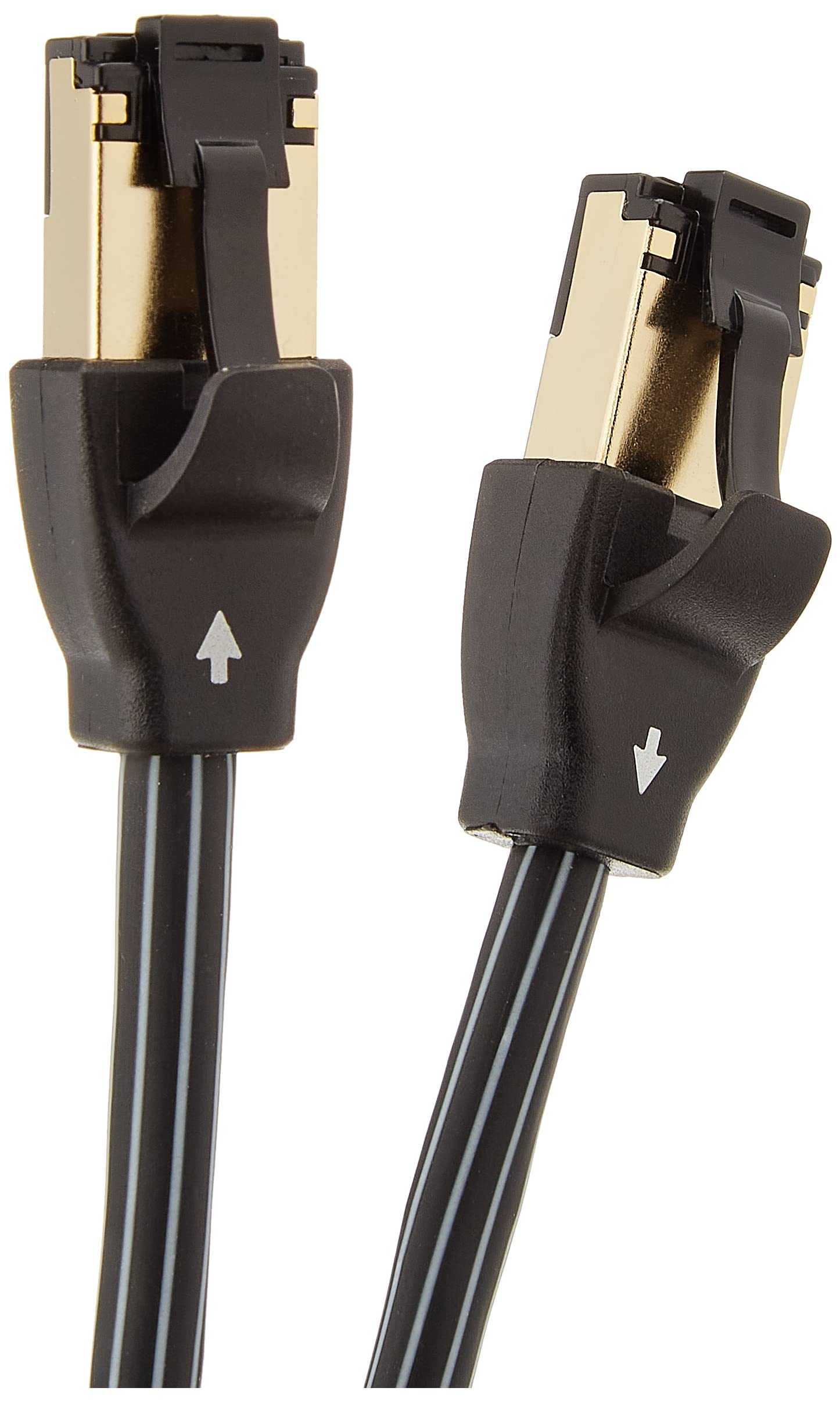 AudioQuest 0.75 m RJ/E Pearl Cat 7 Black Networking Cable – Networking Cables (0.75 m, Cat 7, RJ45, RJ45, Black)