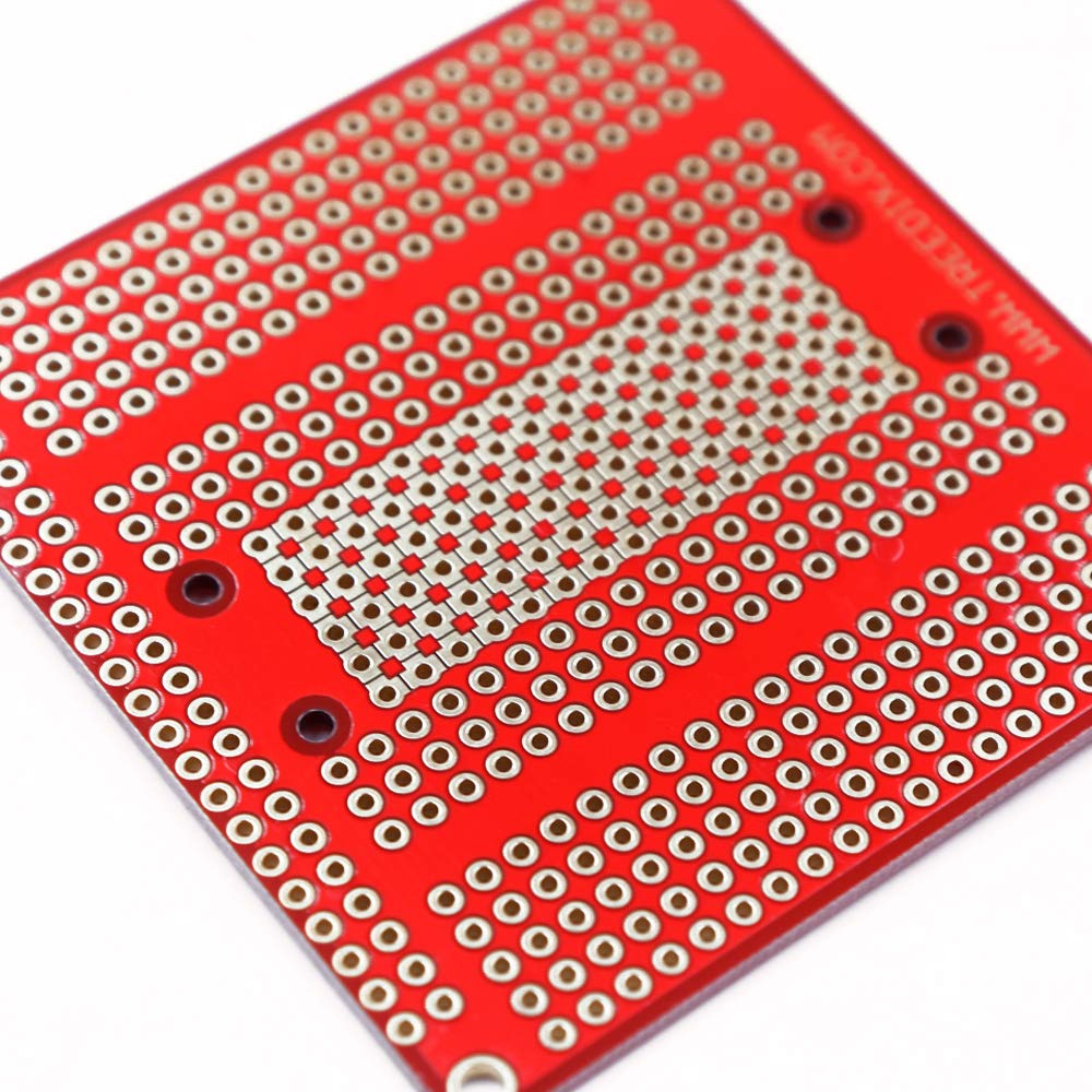 Treeidx 3pcs Expansion Board Breadboard Gold Plated Finish Proto Board PCB Compatible with Raspberry PI PICO