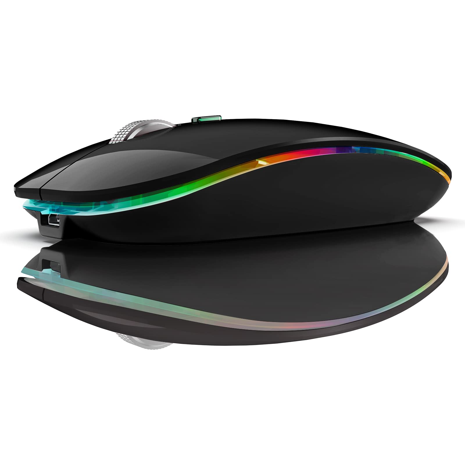 Attoe Wireless Mouse, 2.4GHz Silent Click Mouse with USB Receiver - Waterproof Slim Cute Wireless Mouse for Laptop, Computer,MAC OSโฆ