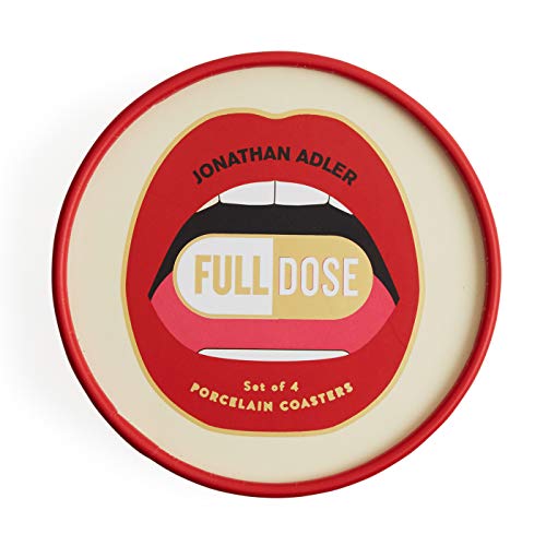 Jonathan Adler Full Dose Coasters, Multi