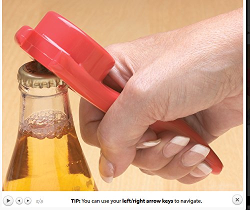 5 in 1 All Purpose Jar Bottle Opener (5 in 1 All Purpose Jar Bottle Op by North Coast Medical