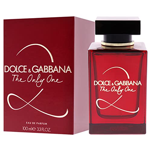 Dolce & Gabbana The Only One 2 For Women Eau De Parfum Spray, red , 3.3 Ounce ( New 2019)