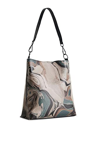 Desigual Accessories PU Shoulder Bag, Brown