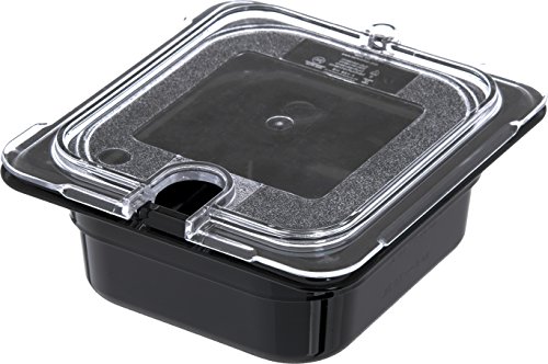 CFS 3068303 StorPlus Sixth Size Food Pan, Polycarbonate, 2.5" Deep, Black