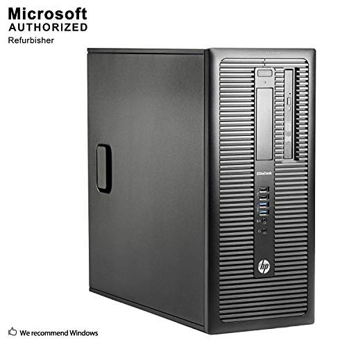 HP ProDesk 600 G1 Computer TW, Intel Core i3-4160 3.6G, 4G, 500G,USB 3.0, VGA, DP Port, Win 10 64 Bit-Multi-Language Support English/Spanish/French(CI3) (Renewed)