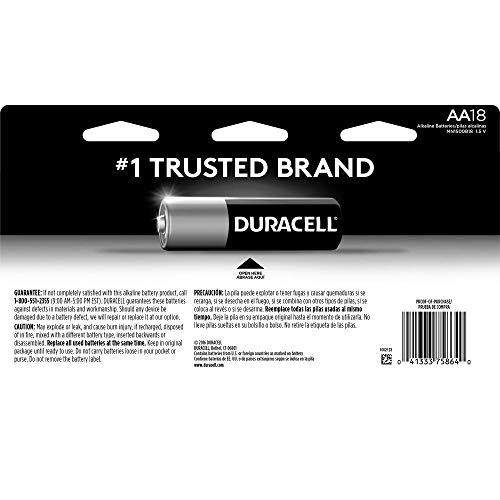 Duracell Coppertop Alkaline AAA Battery (18-Pack)