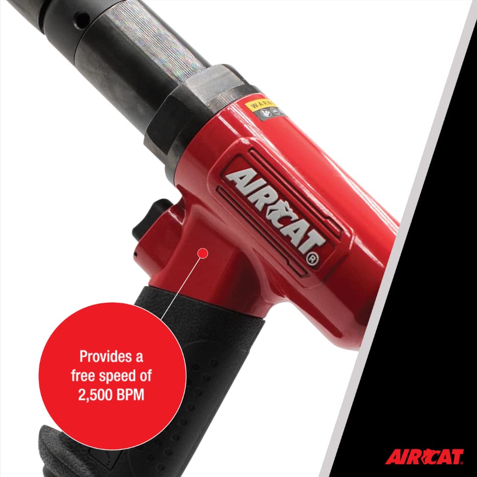 AIRCAT Pneumatic Tools .401" Shank Super Duty Air Hammer, 2,500 BPM