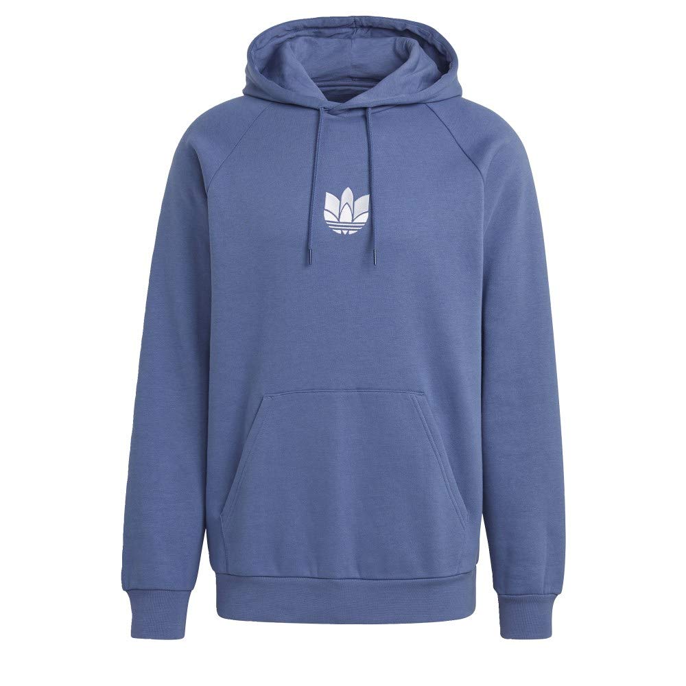 adidas LOUNGEWEAR Adicolor 3D Trefoil Graphic Hoodie Men's, Blue, Size M