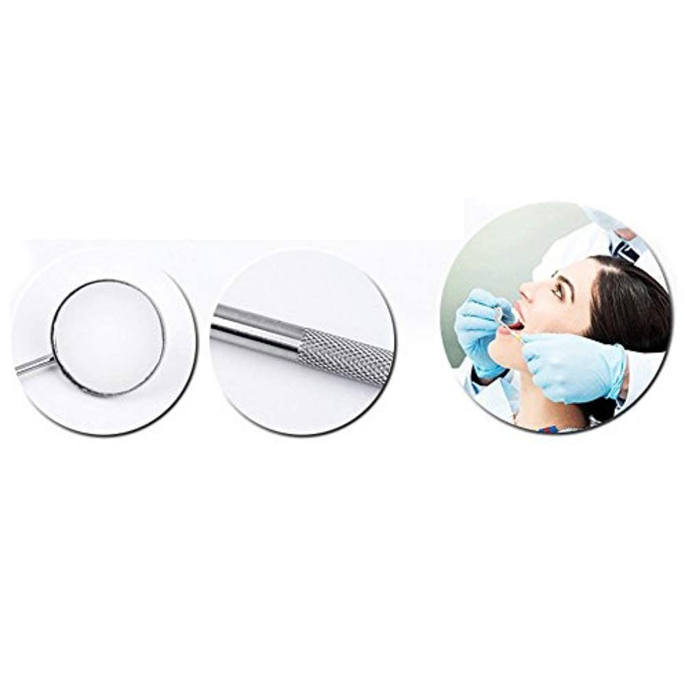 Dental Cleaning Tools Set For At Home Use - Oral Care Dental Hygiene Kit Includes Teeth Scraper For Plaque, Mirror, Scaler, Pick - These Teeth Cleaning Tools Are Made From Stainless Steel