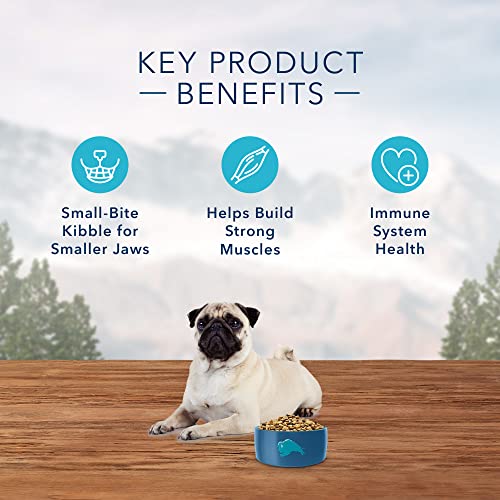 Blue Buffalo Wilderness High Protein, Natural Adult Small-Bite Dry Dog Food, Chicken 24-lb