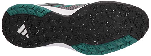 adidas Men's S2G Golf Shoe, Grey/Green/Black, 11 US