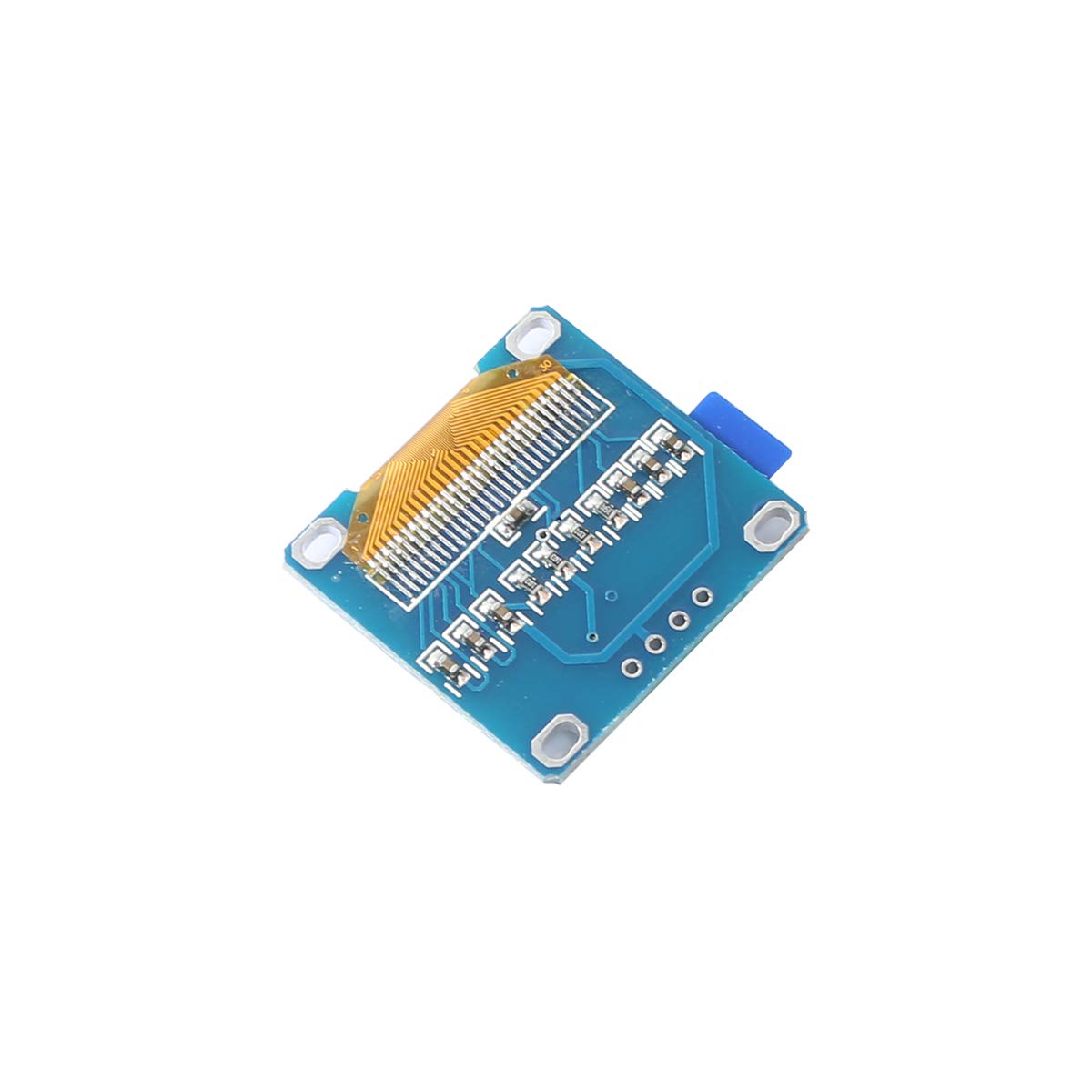 DEVMO 12864 0.96 Inch I2c IIC Serial OLED LCD LED Display Screen Serial Module 128 X 64 Compatible with Ar-duino Display Raspberry PI 51 Msp420 Stim32