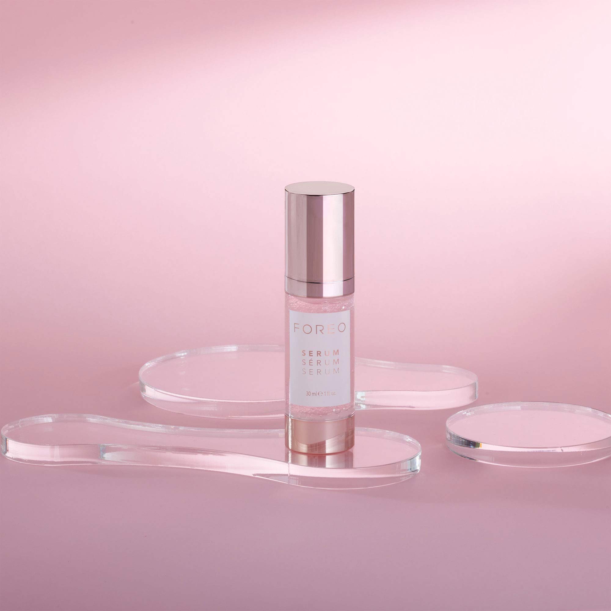 FOREO SERUM Microcurrent Conductive Gel - Hyaluronic Acid & Squalane - Rejuvenating & Hydration - Vegan & Cruelty-free - All Skin Types - 1 fl.oz, F046A