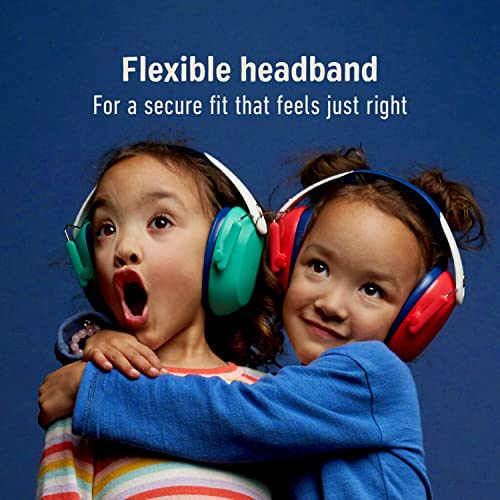 3M WorkTunes Connect + AM/FM Hearing Protection & 3M Kids Hearing Protection, Green