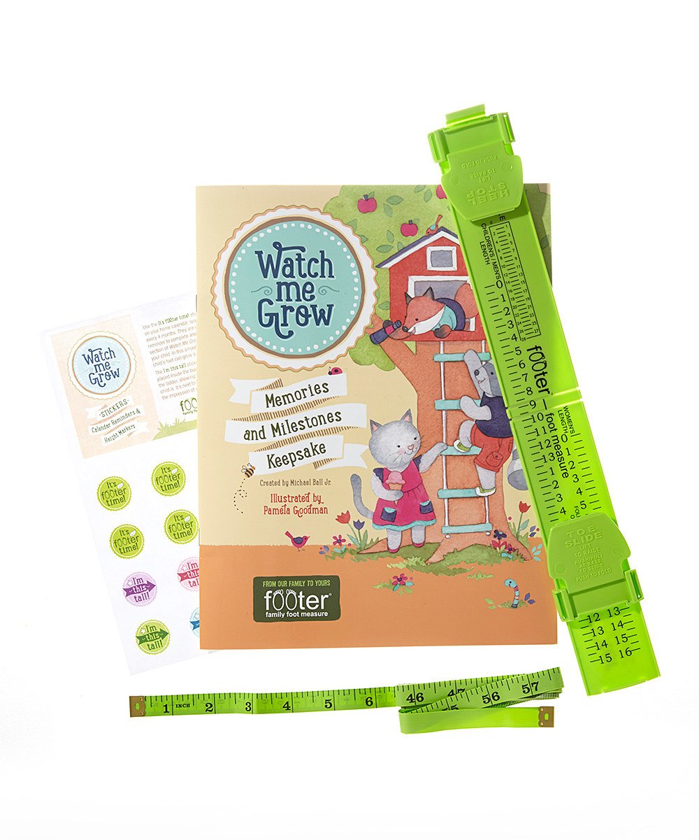 Footer Family Watch Me Grow, Memories & Milestones Keepsake, 4 Year Kit