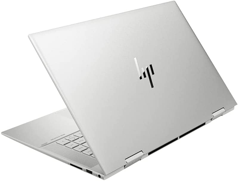 HP Envy X360 2-in-1 15.6" FHD Touchscreen Laptop Computer, Intel Core i7-1165G7, 32GB RAM, 1TB PCIe SSD, Backlit Keyboard, Iris Xe Graphics, HD Webcam, Windows 11, Silver, 32GB Hotface USB Card