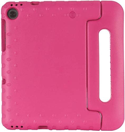 Golden Sheeps Kid Friendly Case Compatible for Lenovo Tab M10 Plus (TB-X606F) 10.3" FHD Android Tablet Shockproof Ultra Light Weight Convertible Handle Stand Cover (Rose)