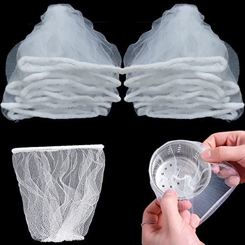 500 Pcs Disposable Kitchen Sink Strainer Mesh Bags, Kitchen Sink Filter mesh Bag Net Strainer Bags, Anti Clogging Sink Strainer Trash Bag for Kitchen Sink Drain Catch Food Waste Leftover Garbage