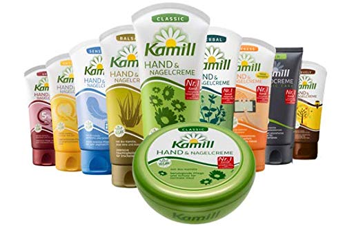 Kamill 3x100 ml Hand & Nail Cream CLASSIC with BIO Camomile and Bisabolol | Germany