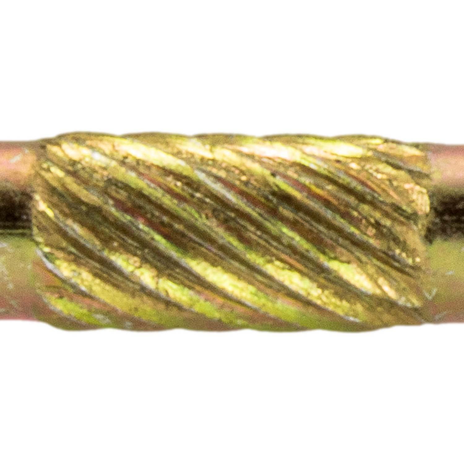Jake Sales #10 X 6 Gold Star Wood Screw Torx/Star Drive Flat Head (1 Pound - 33 Approx. Screw Count) - Multipurpose Torx/Star Drive Wood Screws
