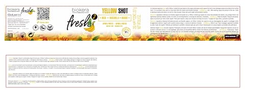 Salerm - Deep Repair Hair Mask - Biokera Fresh Yellow Shot Mask - 250 ml - Hydrates, Repairs, and Protects Hair - Anti-Frizz - Sulfate-Free and Paraben-Free