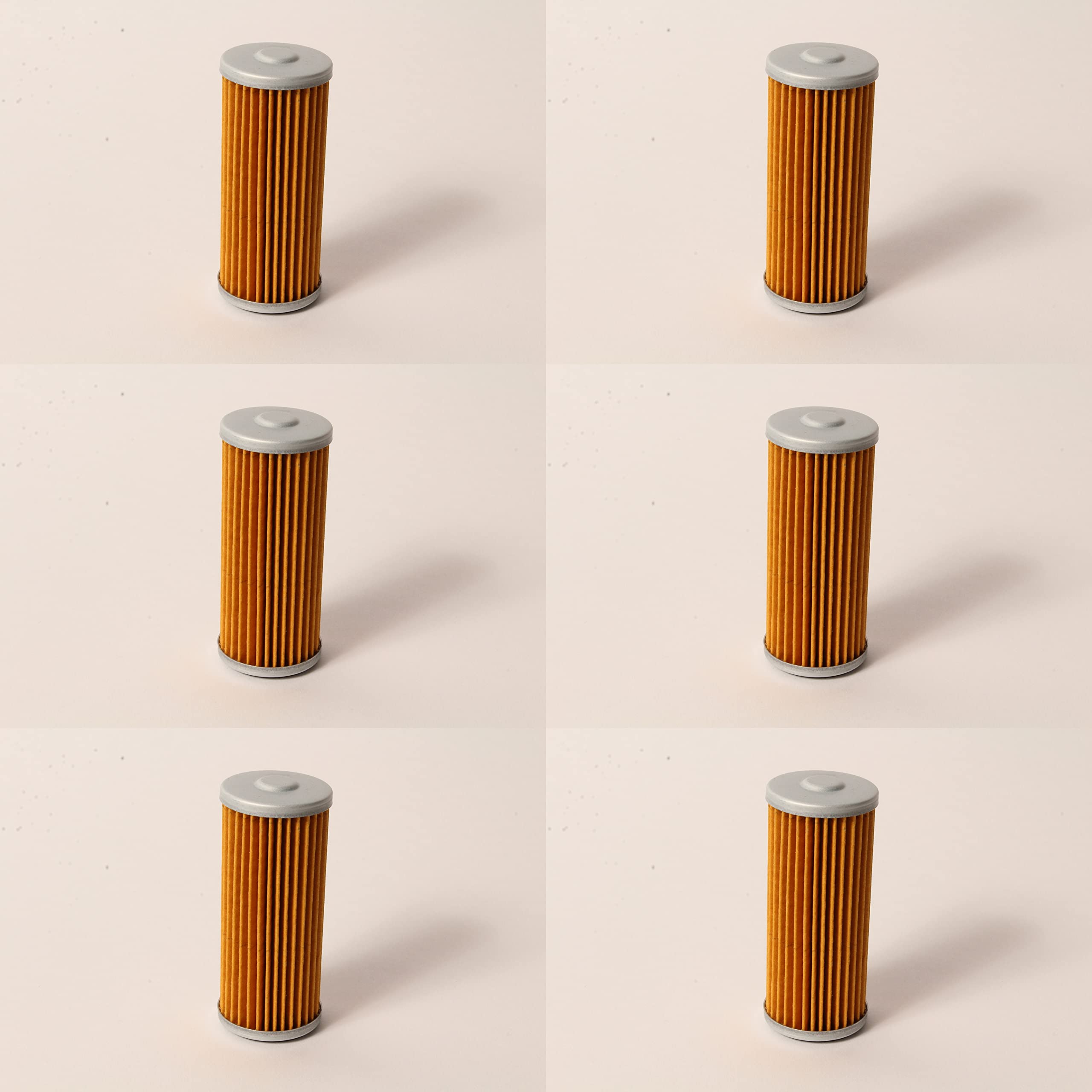 6 PK Hydro Transmission Oil Filter Fits Hustler 604126 X-ONE Cub Cadet PH-411154