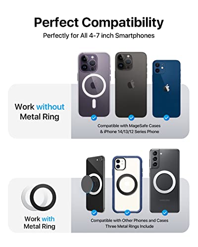 andobil Magneic Phone Grip & Magnetic Car Mount