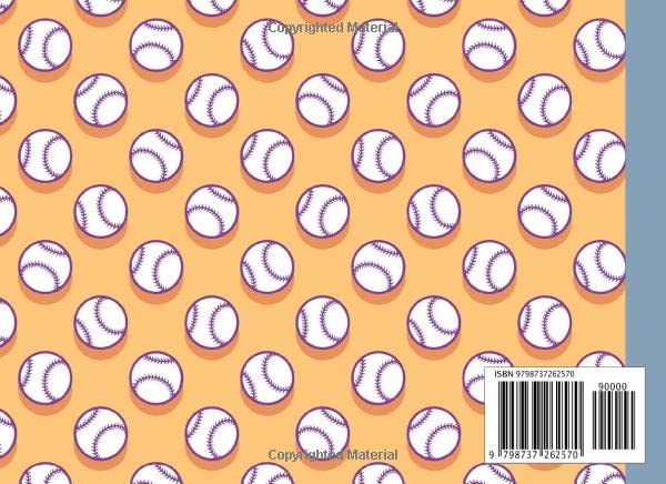 Autograph Book: Baseball Cover | Signatures Blank Scrapbook, Blank Unlined Keepsake, Keepsake Memory Book, Size 8.25" x 6" By Kevin Ippolitto