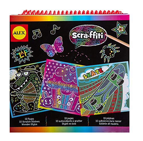 Alex So Cute Scra-ffiti Sketch Drawing Pad Kids Art Supplies