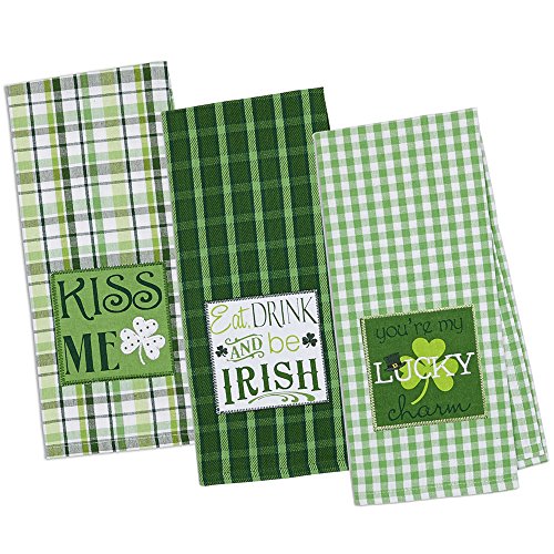 DII Celebrate St. Patrick's Day Kitchen Collection, St. Patty's Day, Dishtowel Set