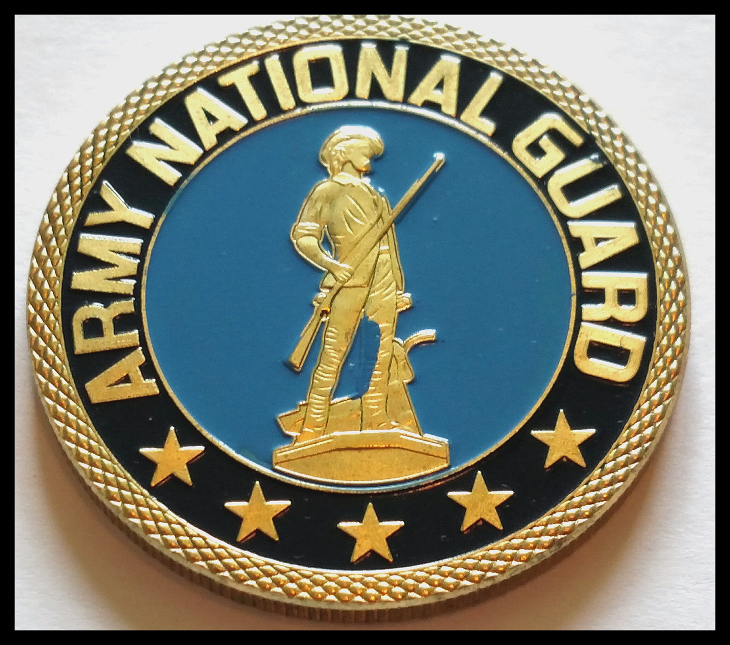 Army National Guard Military Challenge Honor Coin