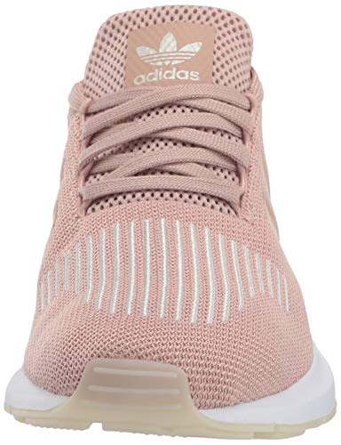 adidas Originals Women's Swift Running Shoe ,ash pearl/off white/white, 5 M US