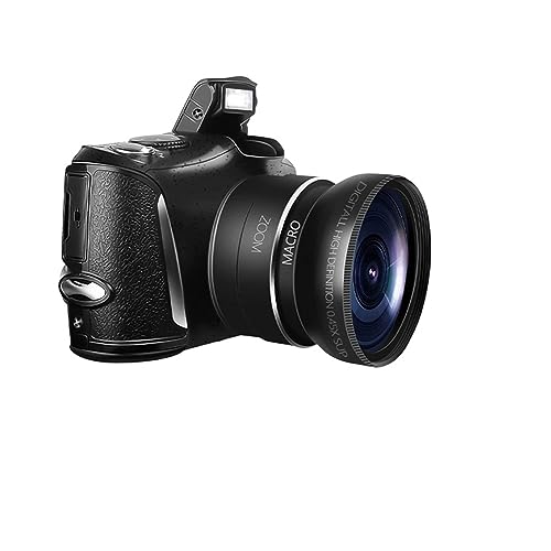 4K Digital Camera Ultra 48MP Camera Camera with Wide Angle Lens 16X Digital Zoom 3.0 Inch Screen Camera (Size : No Card, Color : 2)
