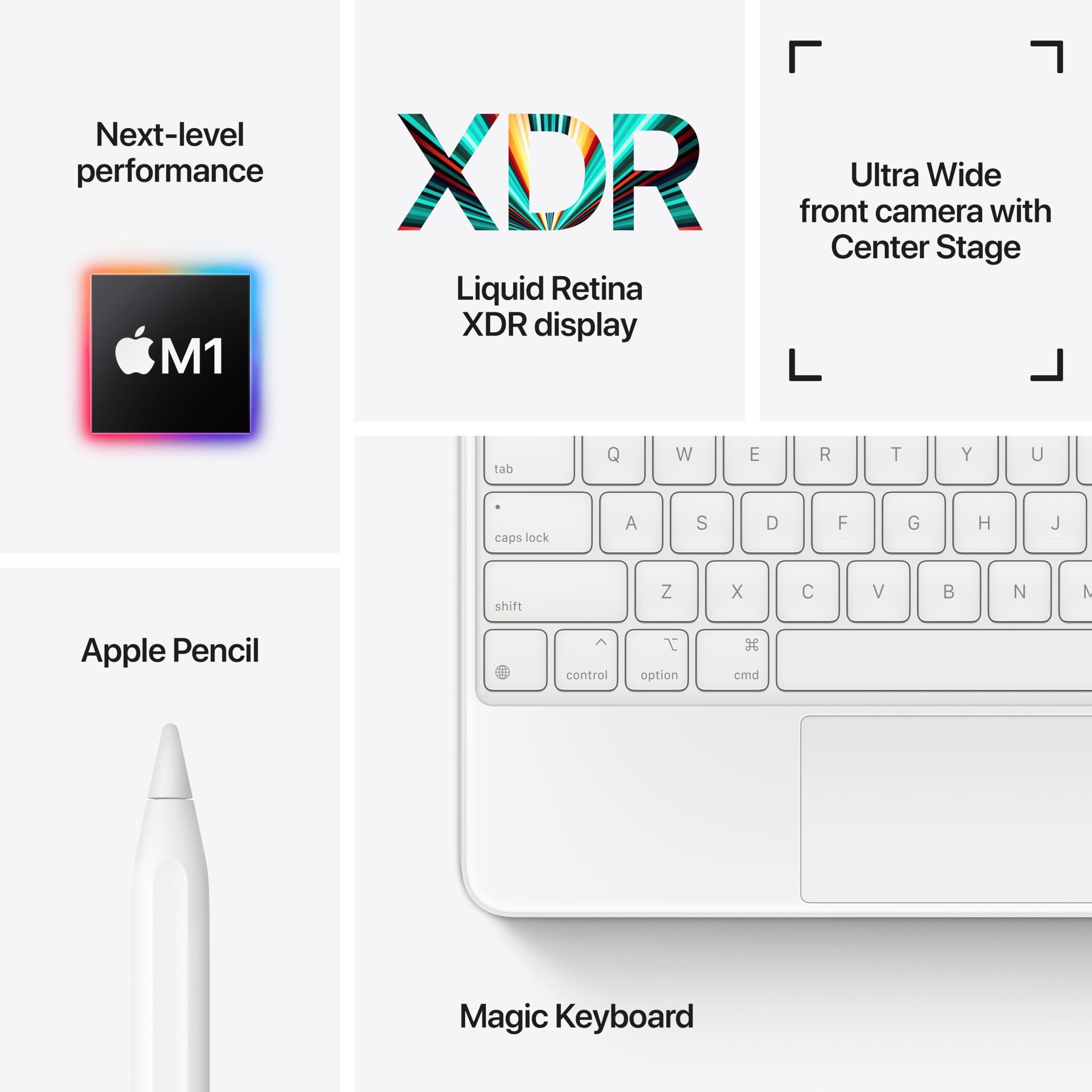 2021 Apple 12.9-inch iPad Pro (Wi‑Fi, 128GB) - Silver