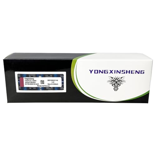 Yongxinsheng DDR3 / DDR3L 8GB Kit (4GBx2) Laptop RAM 1600MHz PC3L/PC3-12800 SODIMM Non-ECC Unbuffered 1.35V/1.5V 2Rx8 Dual Rank 204 Pin CL11 Notebook Computer Memory Upgrade Module(Blue)