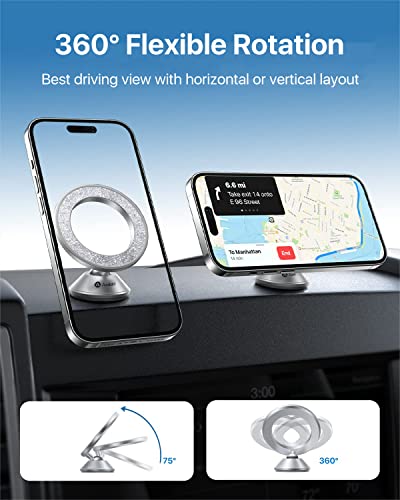 andobil Magneic Phone Grip & Magnetic Car Mount