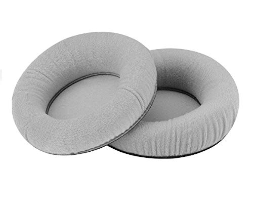 VEKEFF K701 Earpads Replacement Ear Cushions Pad Covers for AKG K702 701 Q702 K601 K612 K712 Pro Headphones (Gray)