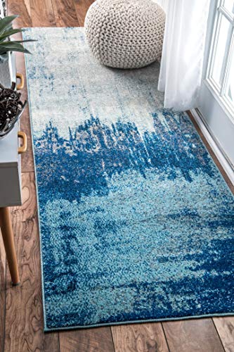 nuLOOM Alayna Abstract Accent Rug, 2' x 3', Blue