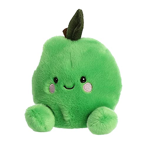 Aurora® Adorable Palm Pals™ Jolly Green Apple™ Stuffed Animal - Pocket-Sized Fun - On-The-Go Play - Green 5 Inches