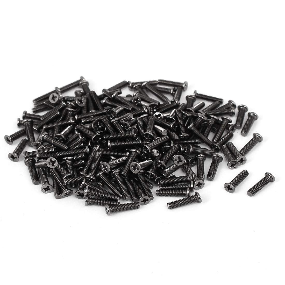 New Lon0167 CM2.5x10mm Flat Featured Head Phillips Notebook reliable efficacy Laptop Computer Back Cover Screw 200pcs(id:f83 53 86 df0)