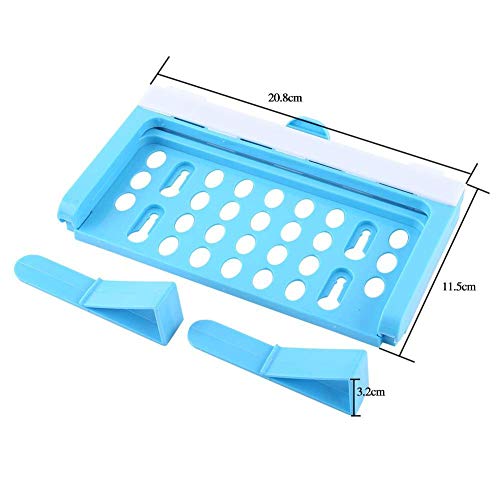 Plastic Garbage Bag Rack, Kitchen Garbage Bag Storage Rack, Folding Garbage Shelf Bag Fixing Bracket Hanging Trash Rubbish Storage Holder Trash Bin Garbage Bag for Kitchen Cupboard Door