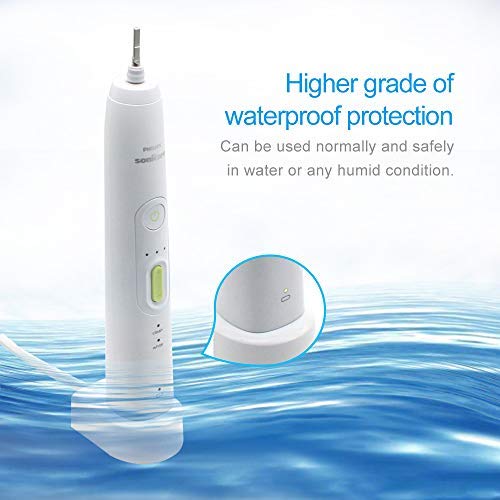 IBERLS Replacement HX6100 Charging Base Charger for Philips Sonicare HX6100 HX8910 HX8911, HX6000 Series Electric Toothbrushes; Fits Sonicare Airfloss, Airfloss Ultra Electric Flosser