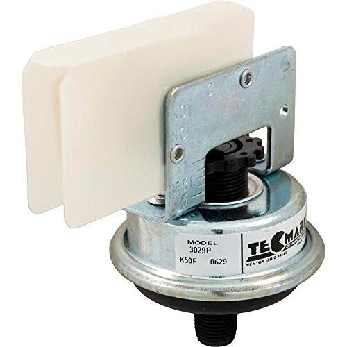 Advantage Tecmark Spa 3000 Series Pressure Switch 25A SPNO 1/8" Thrd Plastic 3029P, White