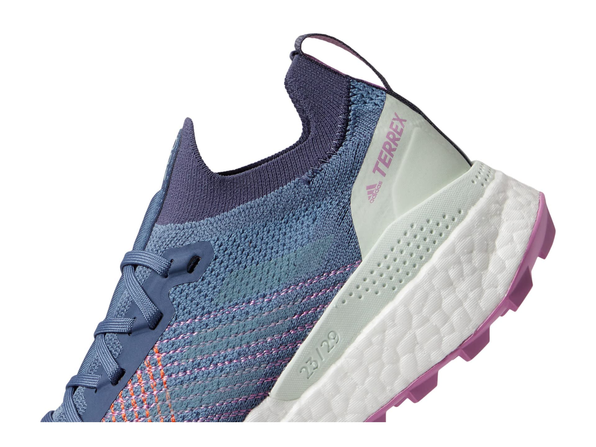 adidas Terrex Two Ultra Primeblue Trail Running Shoes Women's, Blue, Size 5.5